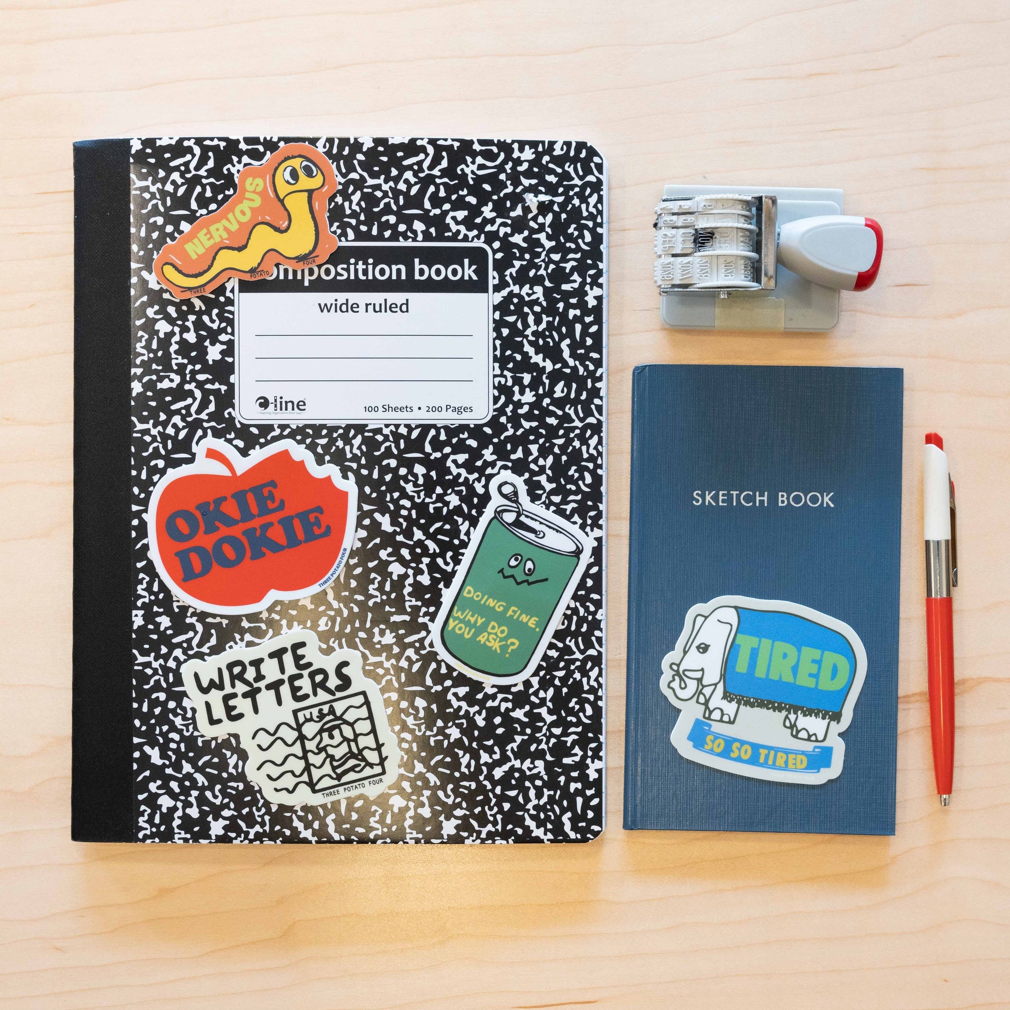 Write Letters Sticker – The Bookshelf