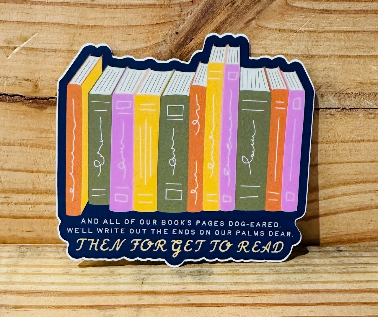 Pages Sticker – The Bookshelf