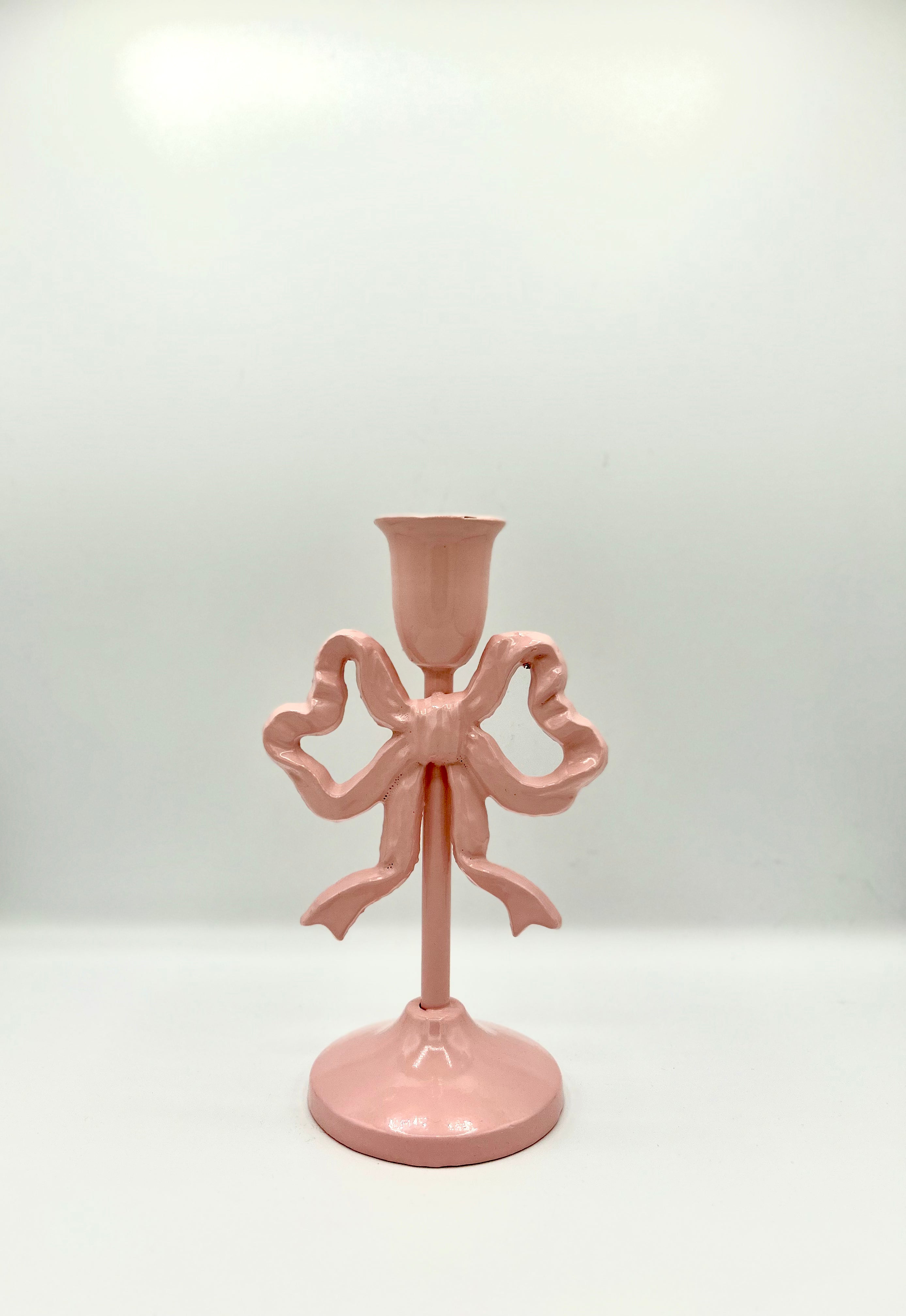 Small Cast Iron Bow Taper Candle Holders – The Bookshelf