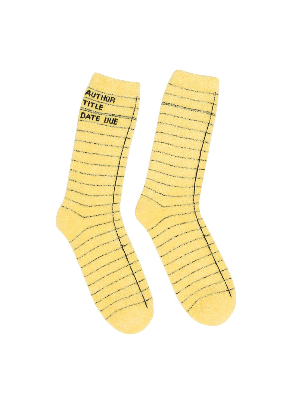 Library Card Socks – The Bookshelf