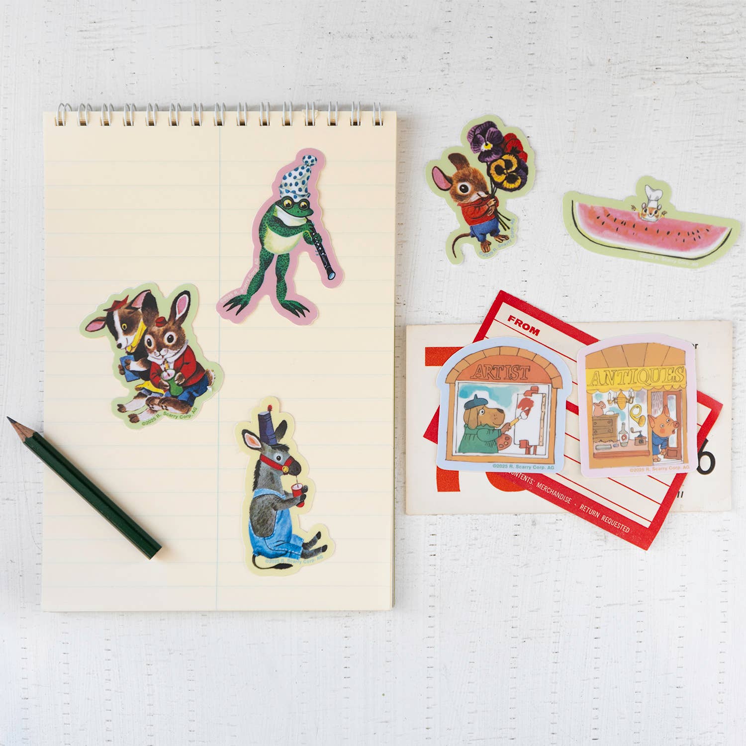 Antique Shop Sticker – The Bookshelf